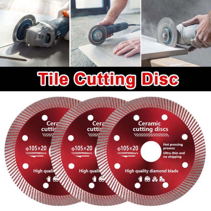 105mm 4 Inch Super Thin Diamond Cutting Disc For Stone Porcelain Tile ...