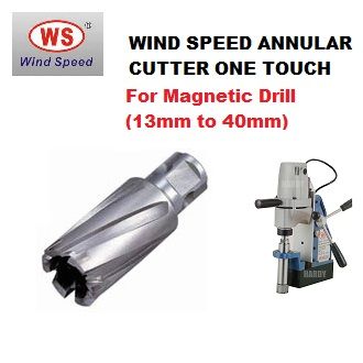 Wind Speed Annular TCT Metal Broach Cutter 35L For Magnetic Drill 13mm ...