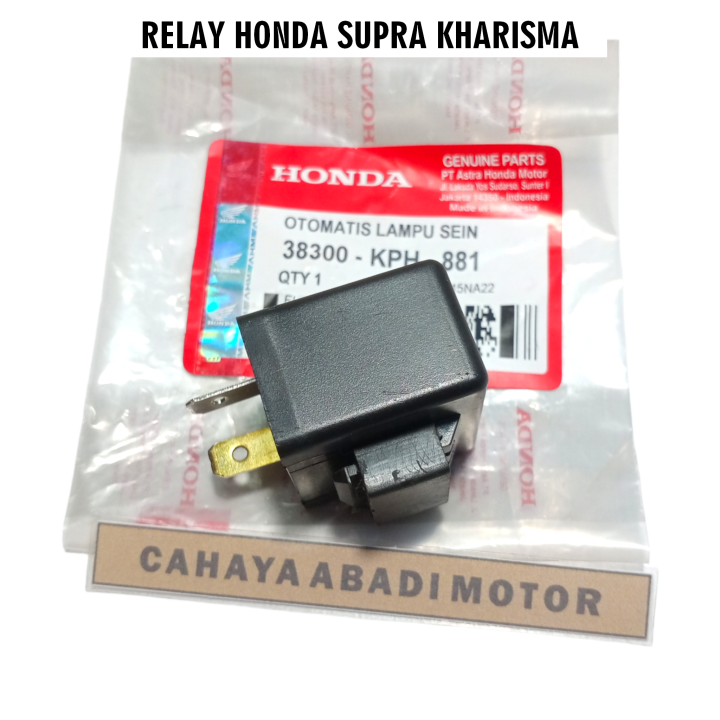 RELAY HONDA SUPRA KHARISMA FLASHER SEN MOTOR HONDA KPH ( RELAY STATER ...
