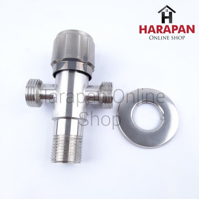 Stop kran Kloset 2 Cabang Double Jet Shower / Keran shower | Lazada Indonesia