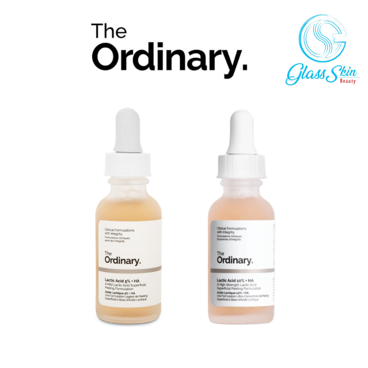 The Ordinary Lactic Acid 5% + HA 30ml / Lactic Acid 10% + HA 30ml | Lazada