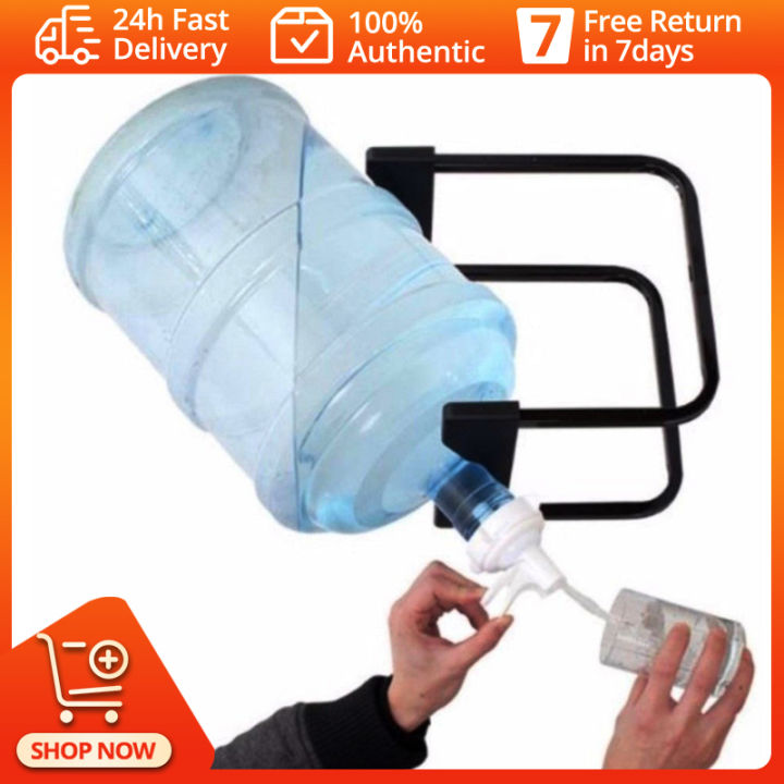Portable Mineral Water Gallon Holder Rack & Faucet / Detachable Bracket ...