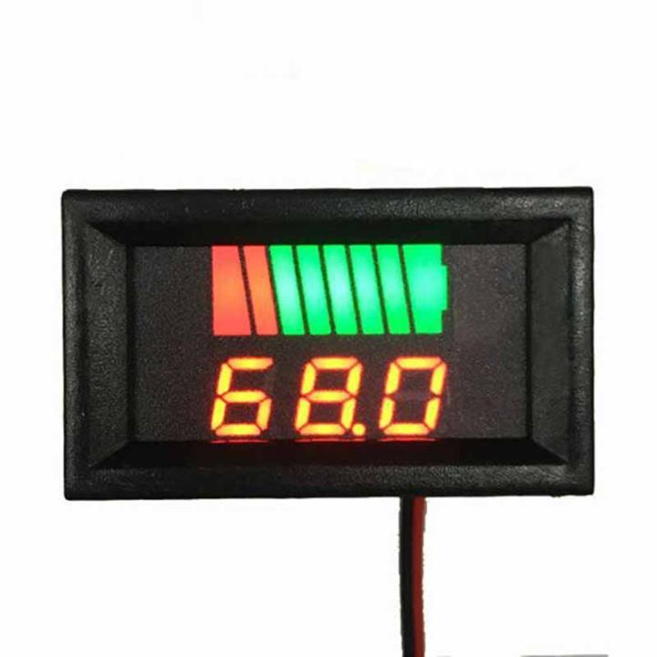 Battery meter indicator universal 12V 24V 36V 48V 60V 72V 84V electric vehicle voltmeter | Lazada