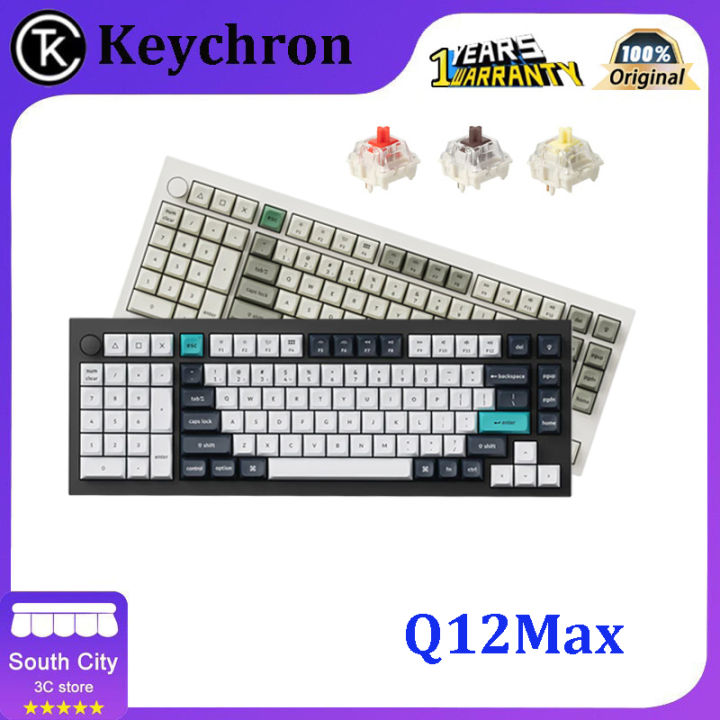 Keychron Q12 MAX the third mock examination Bluetooth 2.4G Left Hand ...