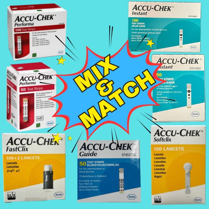 Accu Chek Performa Instant Guide Lancet Meter Blood Glucose Monitor ...