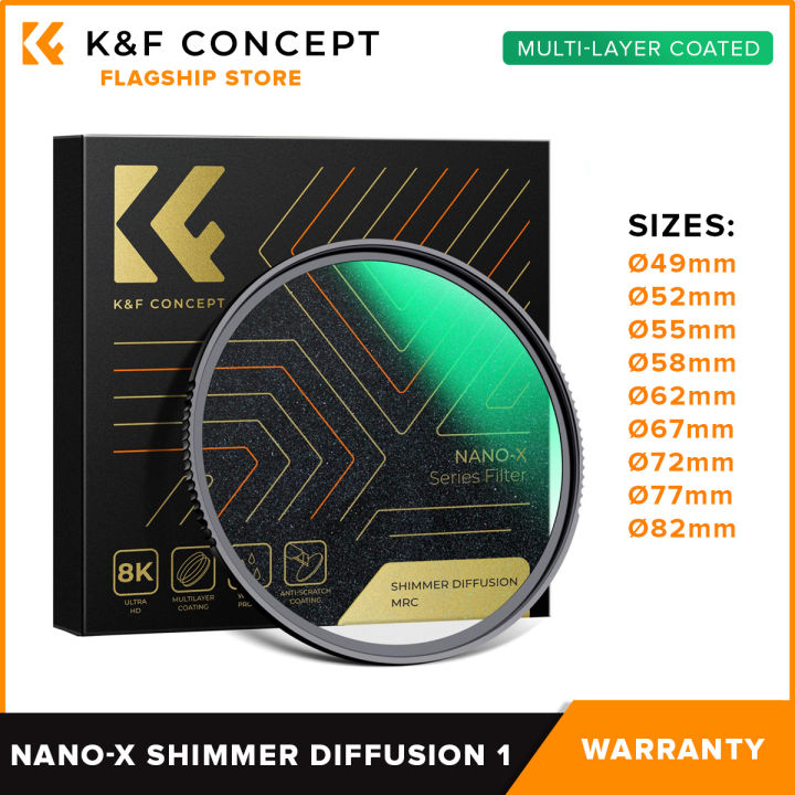 CLEARANCE K&F Concept Shimmer Diffusion 1 Filter Optical Glass Glimmer ...