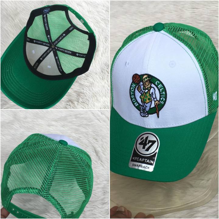 Boston Celtics curve cap premium net cap for men | Lazada PH