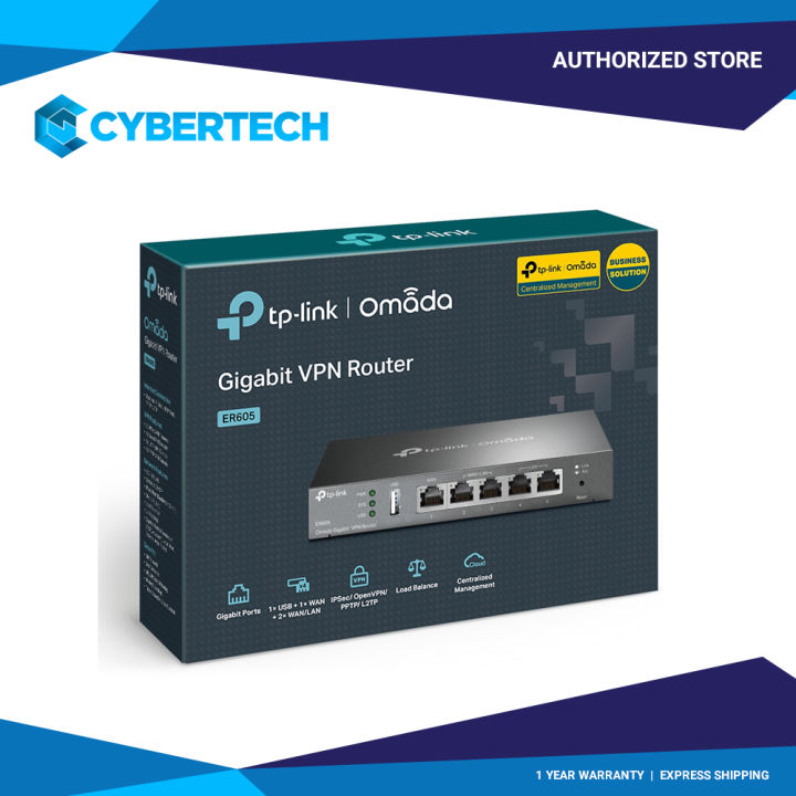 Tp-Link ER605 Omada Gigabit VPN Router | Lazada PH