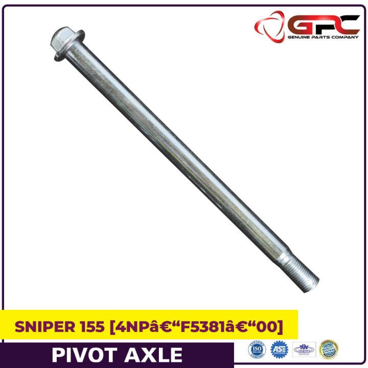 GPC YAMAHA SNIPER 155 Pivot Axle / Swigarm Shaft for Motorcycle [4NP ...