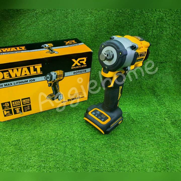 DEWALT บล็อคกระแทก รุ่น DCF921 (ไม่รวมแบตและแท่นชาร์จ) แกน 4 หุน (1/2 ...