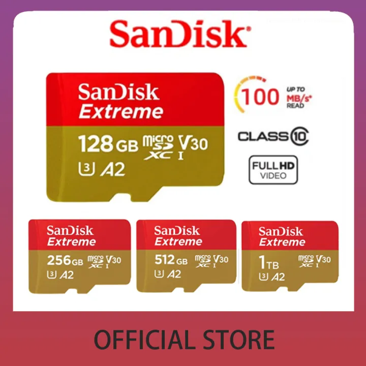 SanDisk Ultra 256GB 512GB Memory Card Micro SD Card UHS-I SDXC Class 10 with 150mb/s Transfer ...