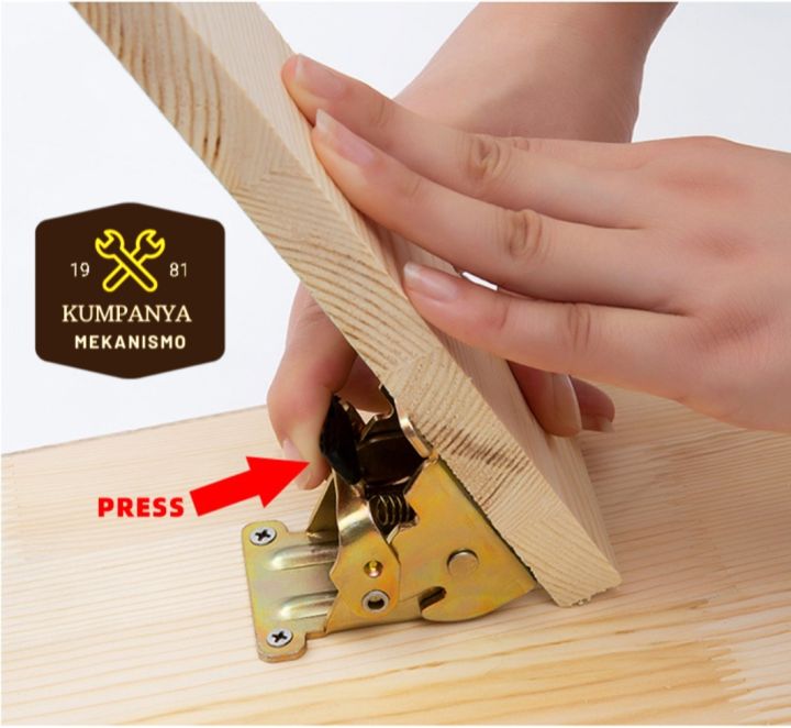 adjustable table leg hinge mechanism leg bracket folding table hinges ...