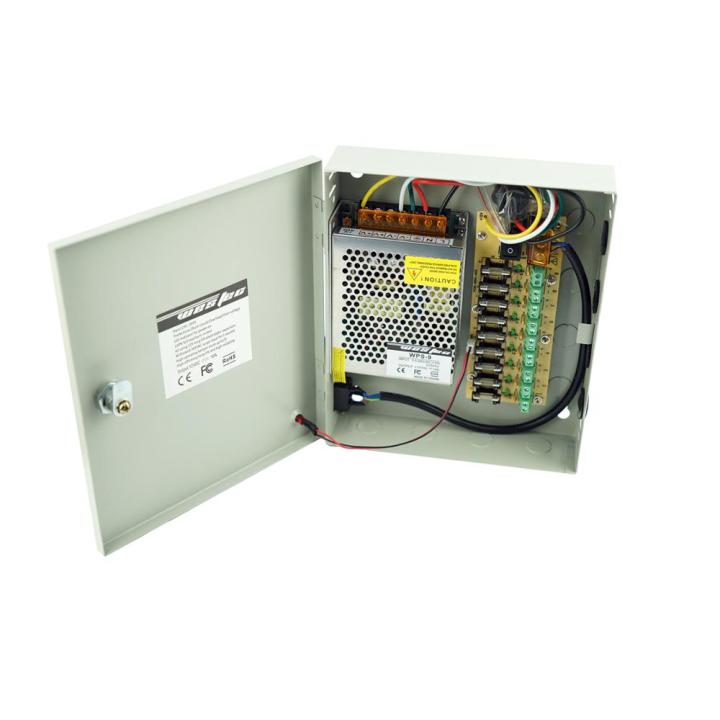 CCTV Centralized power supply of 12VDC 5A,10A,30A 18 ports | Lazada PH