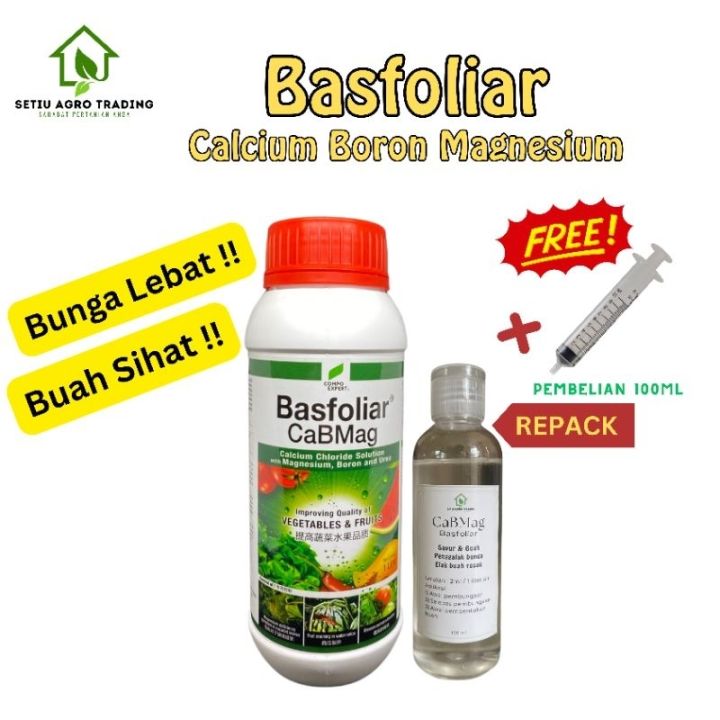 Basfoliar CaBMag | Foliar Calcium Boron Magnesium | Foliar Sayur & Buah ...