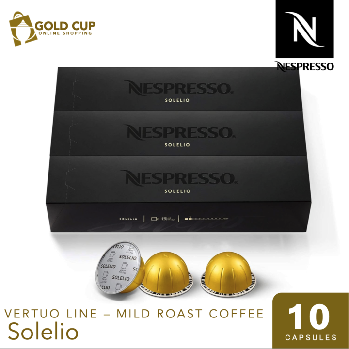 Nespresso Vertuo Line Solelio Mild Roast Coffee - 10 Capsules | Lazada PH