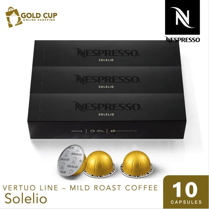 Nespresso Vertuo Line Solelio Mild Roast Coffee - 10 Capsules | Lazada PH