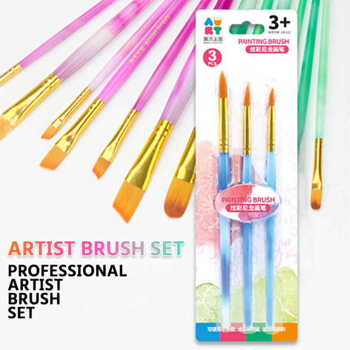 Children's Beginner Watercolor Art Tools Watercolor Brushes Dazzling ...