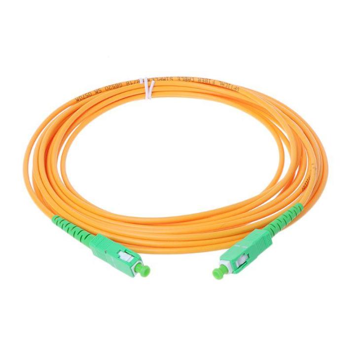 SC/APC-SC/APC-SM 3mm Fiber Optic Jumper Cable Single Mode Extension ...