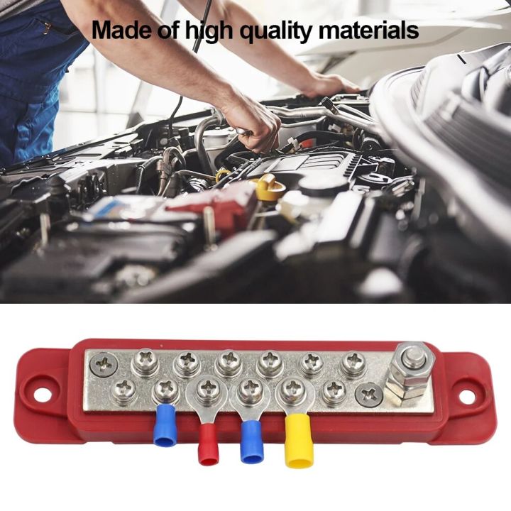 Battery Terminal Distribution Block 8V 150A 12 Terminal Power ...