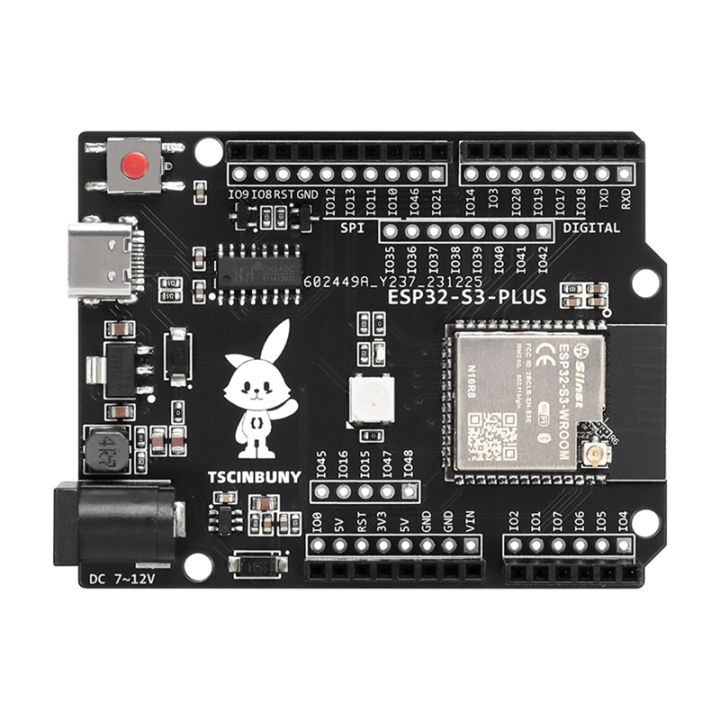 ESP32 S3 PLUS Development Board for IDE/MicroPython Programmable Smart Robot Kit Component ...