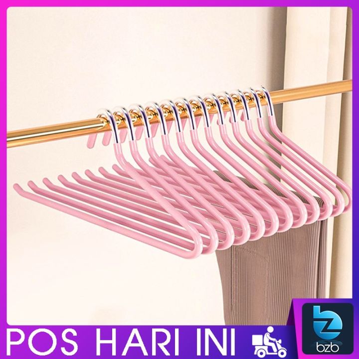 EASY ACCESS 💥 Z Shaped Stainless Steel Pant Hanger Trouser Skirts Towel ...