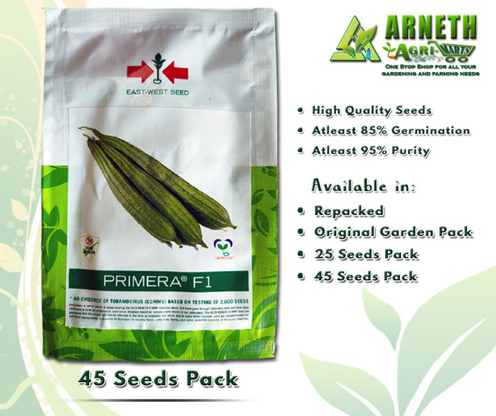 EASTWEST EAST WEST SEEDS PRIMERA F1 RIDGE PATOLA SEEDS ASENSO PACK ...
