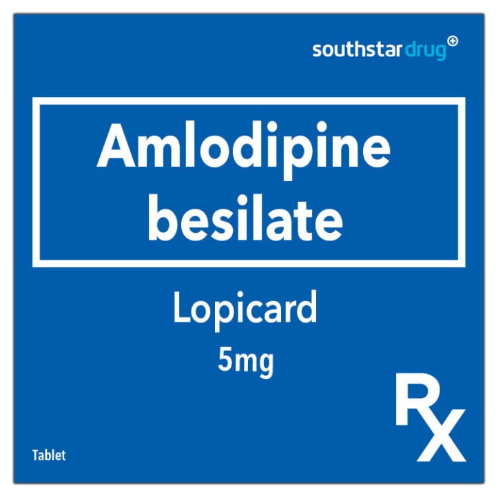 Rx: Lopicard 5mg Tablet | Lazada PH