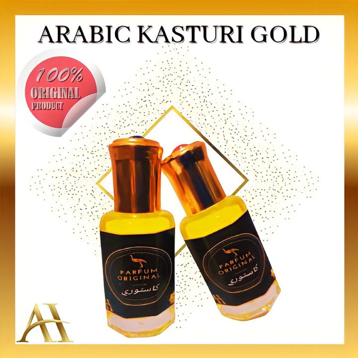 minyak wangi non alkohol kasturi kijang original 12ml parfum kasturi cocok untuk solat dan ...