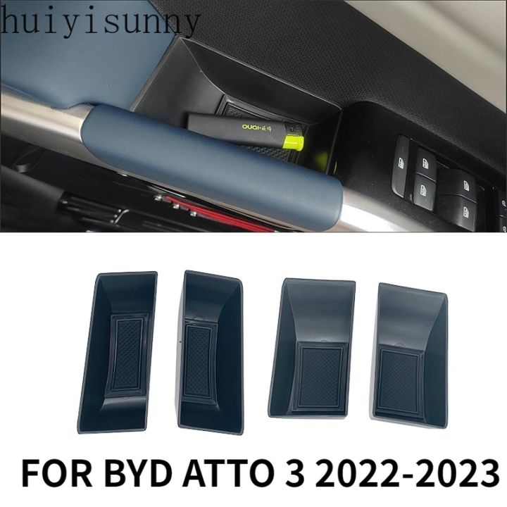 Huiyisunny ABS door installation storage box for Byd Atto 3 Yuan Plus ...