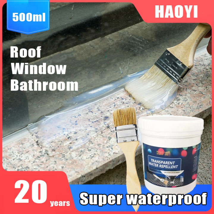 🌈20 years without water leakage 🌈500g Transparent Sealant Waterproof ...