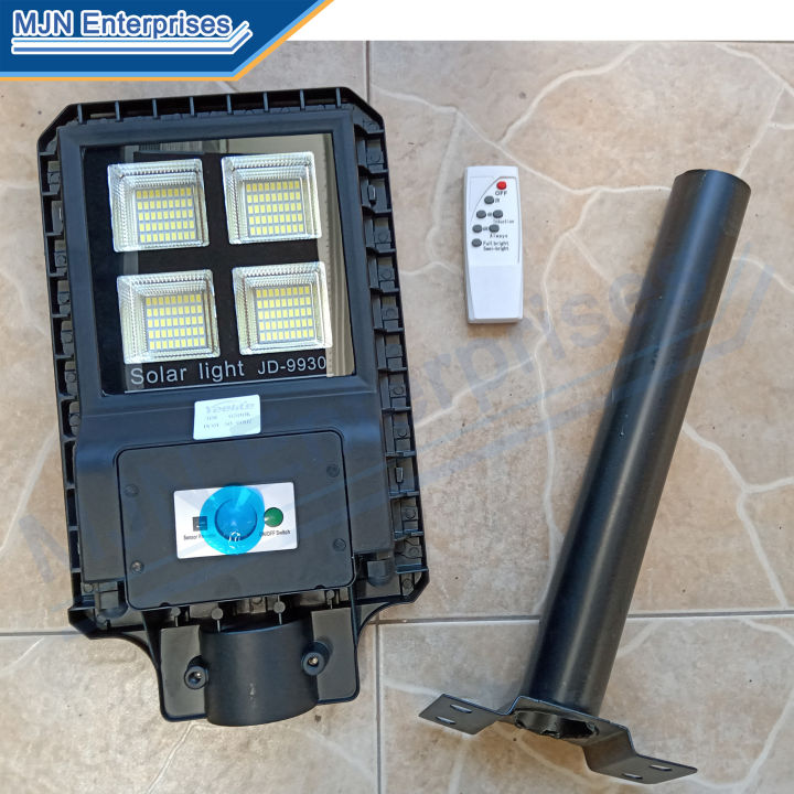 Solar Streetlight 30 watts with free metal Holder JD-9930 IP65 | Lazada PH
