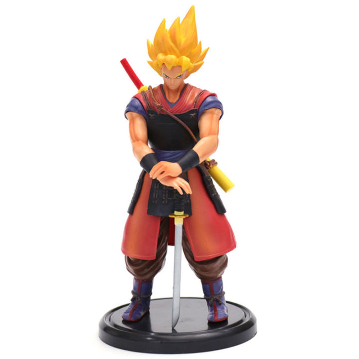 Dragon Ball Z Goku Samurai Warrior Series Super SaiYan Standing PVC ...