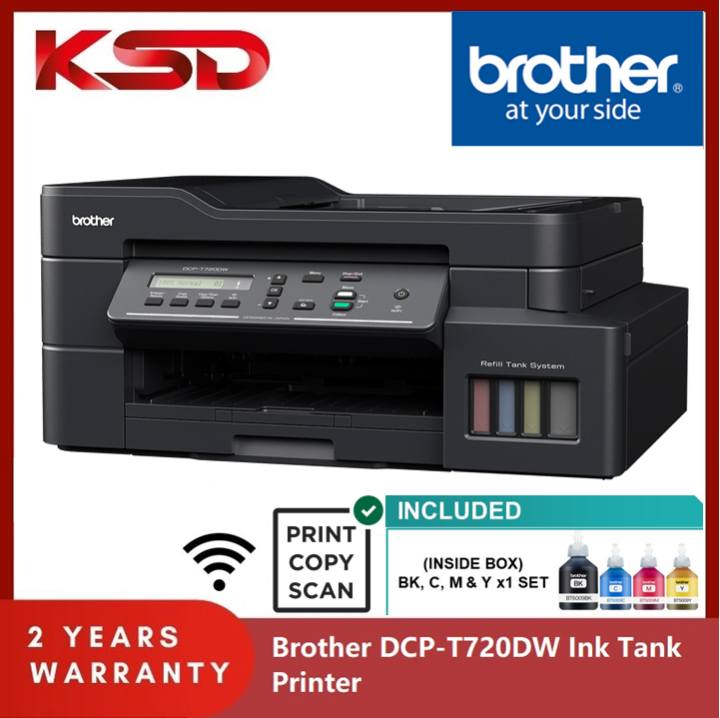 Brother DCP-T720DW/T730DW (Print, Scan, Copy, Wireless, Duplex Print ...
