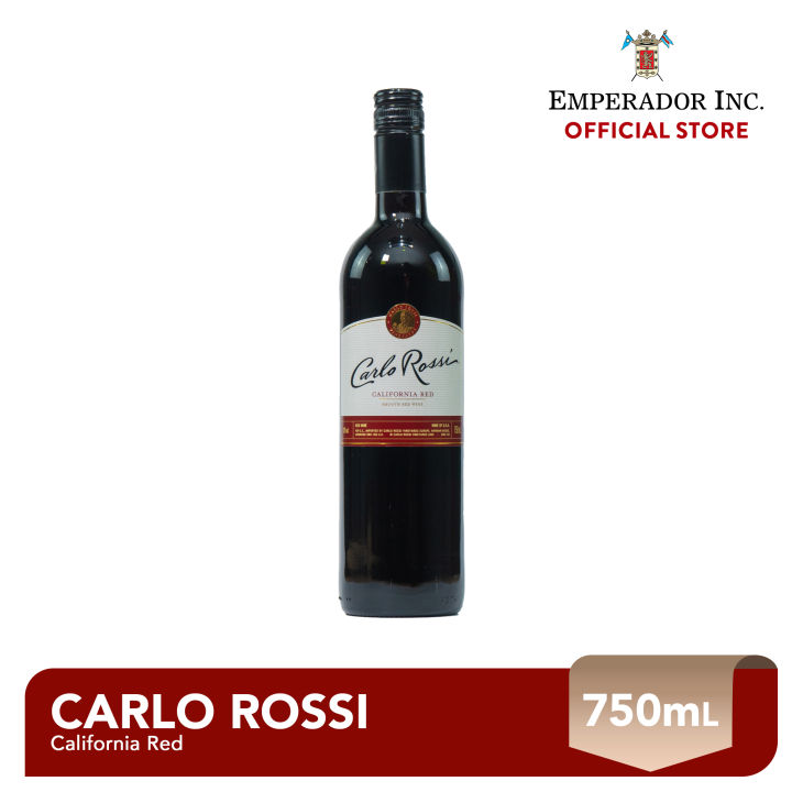 Carlo Rossi California Red Wine 750ml | Lazada PH