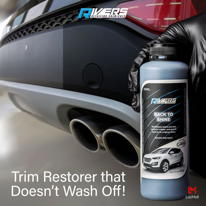 Rivers Back to Shine, Exterior Rubber and Trim Restorer; armor matte ...