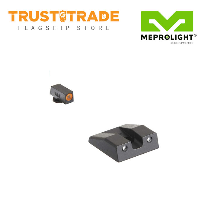 Mepro HYPER-BRIGHT™ ML-46551 Fixed Sight Set for Taurus G2/G2C/G3 (1st ...