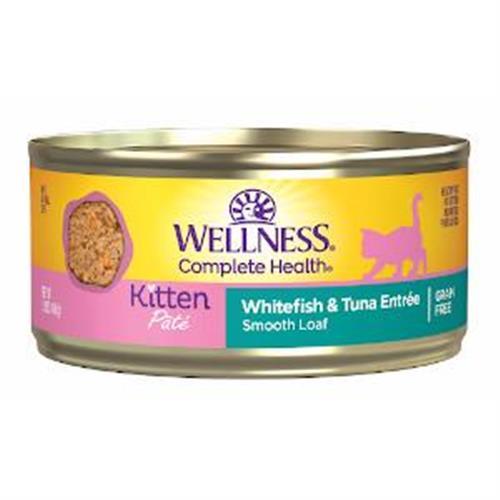 WELLNESS COMPLETE HEALTH PATE KITTEN WHITEFISH & TUNA 5.5oz | Lazada ...