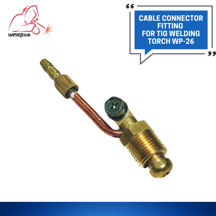ข้อต่อชุดเชื่อมทิก Cable Connector Fitting for TIG Welding Torch WP-26 ...