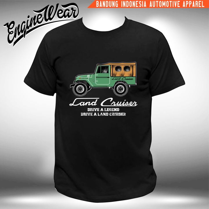 kaos Land cruiser Baju Offroad toyota Hardtop Tshirt Mobil Jeep ...