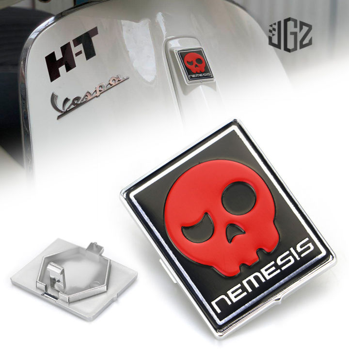 Piaggio Motorcycle Emblem Square Sticker for Vespa GTS 250 300 Sprint ...
