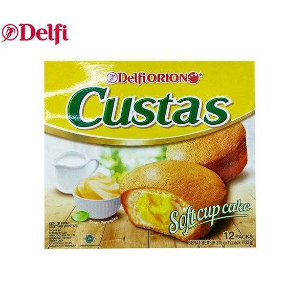 Delfiorion delfi orion custas cake 276 gram isi 12 pack per box ...