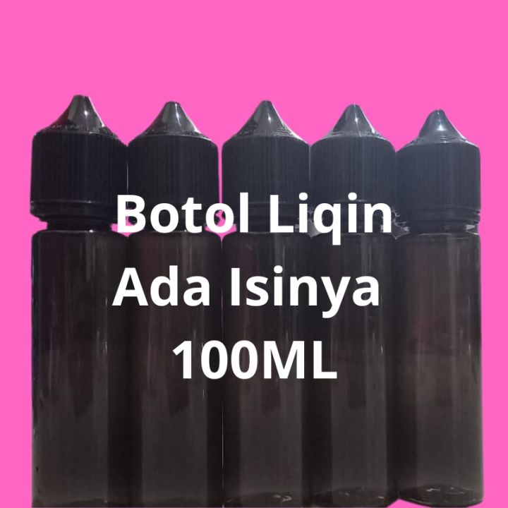 BOTOL CHUBBY ADA ISI KEMASAN UKURAN 100ML BOTOL PENYIMPANAN CAIRAN ...