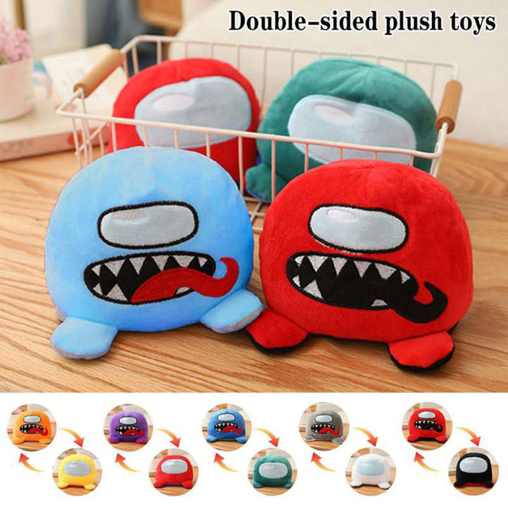 LUDEAU อะนิเมะ ของขวัญวันเกิด ของเล่นเด็ก ตุ๊กตา Plush สองด้าน ตุ๊กตา ...