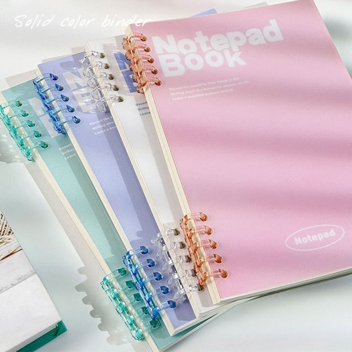 HG Replaceable A5 Loose Leaf Notebook Non-scratch Refill Writing Paper ...