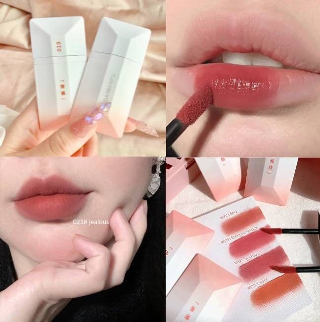 Leach【Ready Stock】Velvet Mist Matte Lip Mud Lightweight Soft Lip Mud ...
