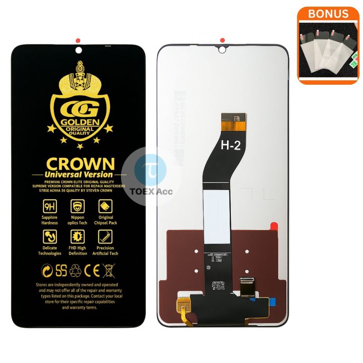 LCD for XIAOMI REDMI 13C / POCO C65 M6 5G - FULLSET TOUCHSCREEN CROWN ...