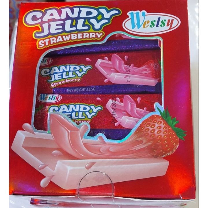 WESLSY CANDY JELLY STRAWBERRY 30 PCS | Lazada PH
