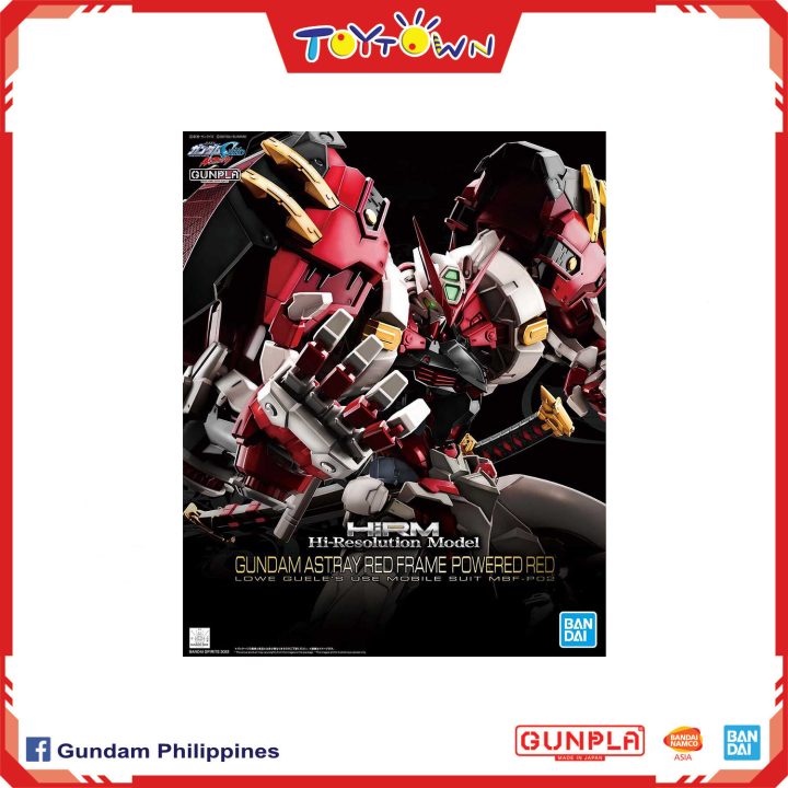 Gundam JP Hi-Resolution Model 1/100 Gundam Astray Red Frame Powered Red ...