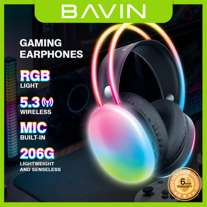 BAVIN BH32 Bluetooth Wireless Headset Widely Compatible Headphones w ...