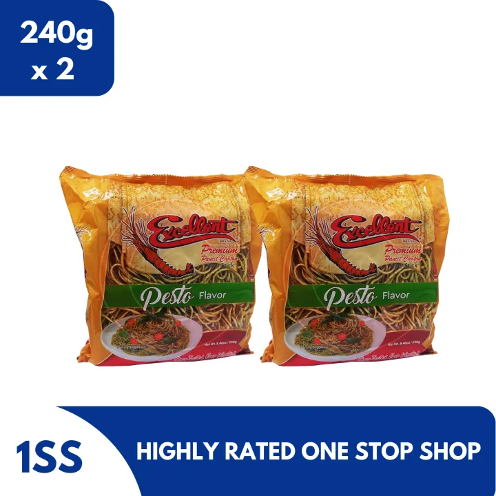 Excellent Premium Pancit Canton Pesto Flavor, 240g set of 2 | Lazada PH